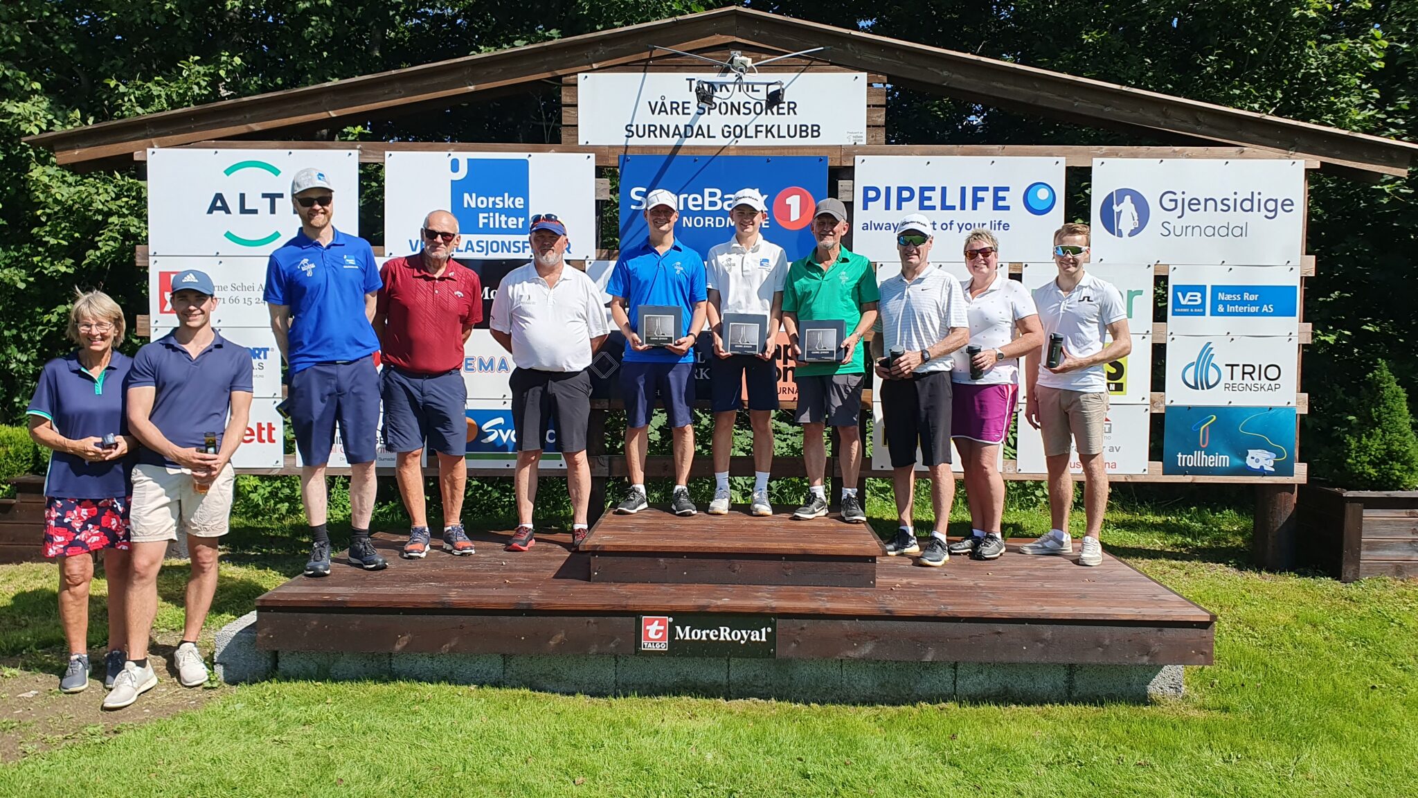 «Team Kvande» vant Pipelife Mexican Scramble :-)